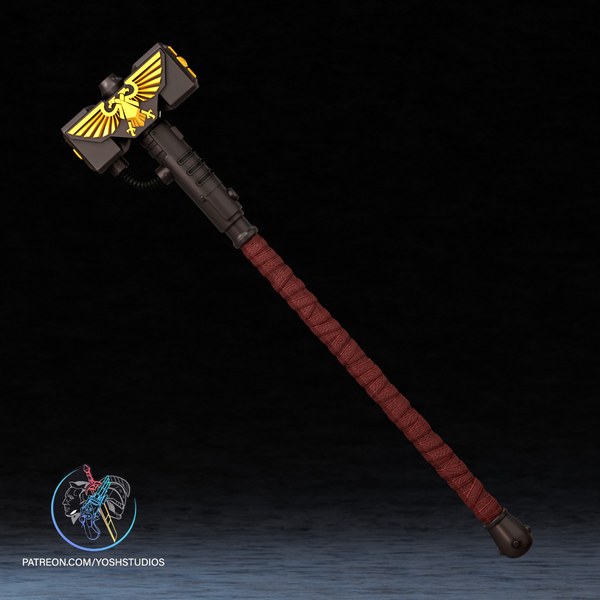 Lightning Mallet Cosplay – The Paladin's Forge